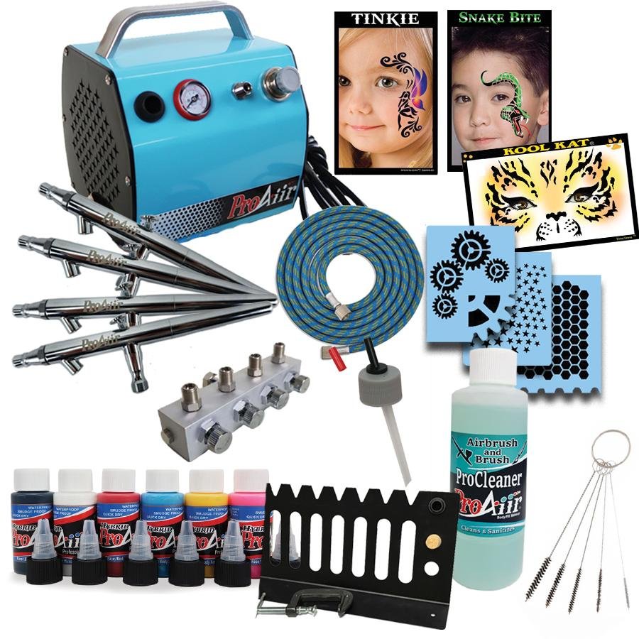 Airbrush Face Painting Starter Pack - ProAiir - SOBA – ProAiir ...