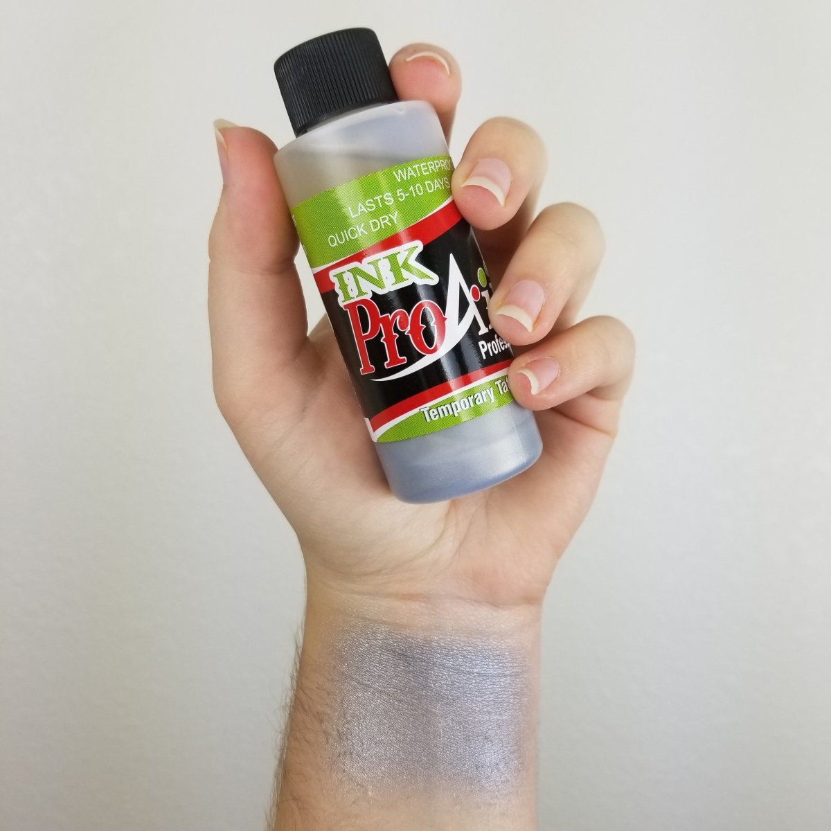 Airbrush Temporary Tattoo INK-Silver-ProAiir Makeup – ProAiir ...